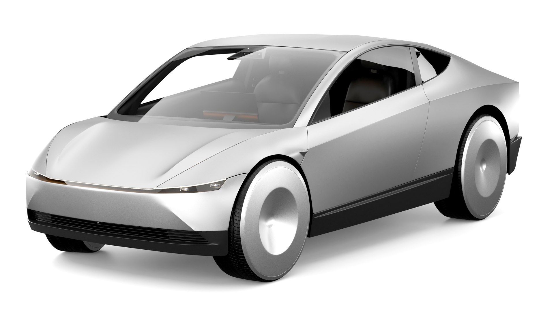 Tesla Robotaxi 3D Model - TurboSquid 2297964