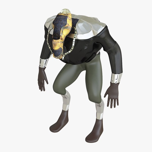 3D mutant character model - TurboSquid 1303915