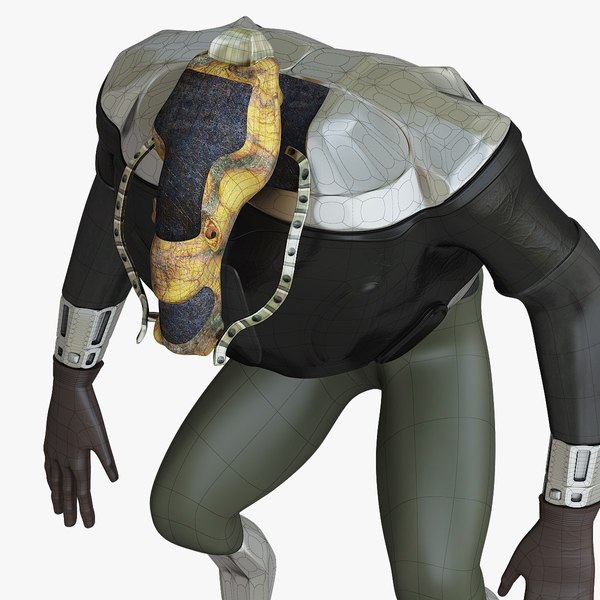 3D mutant character model - TurboSquid 1303915