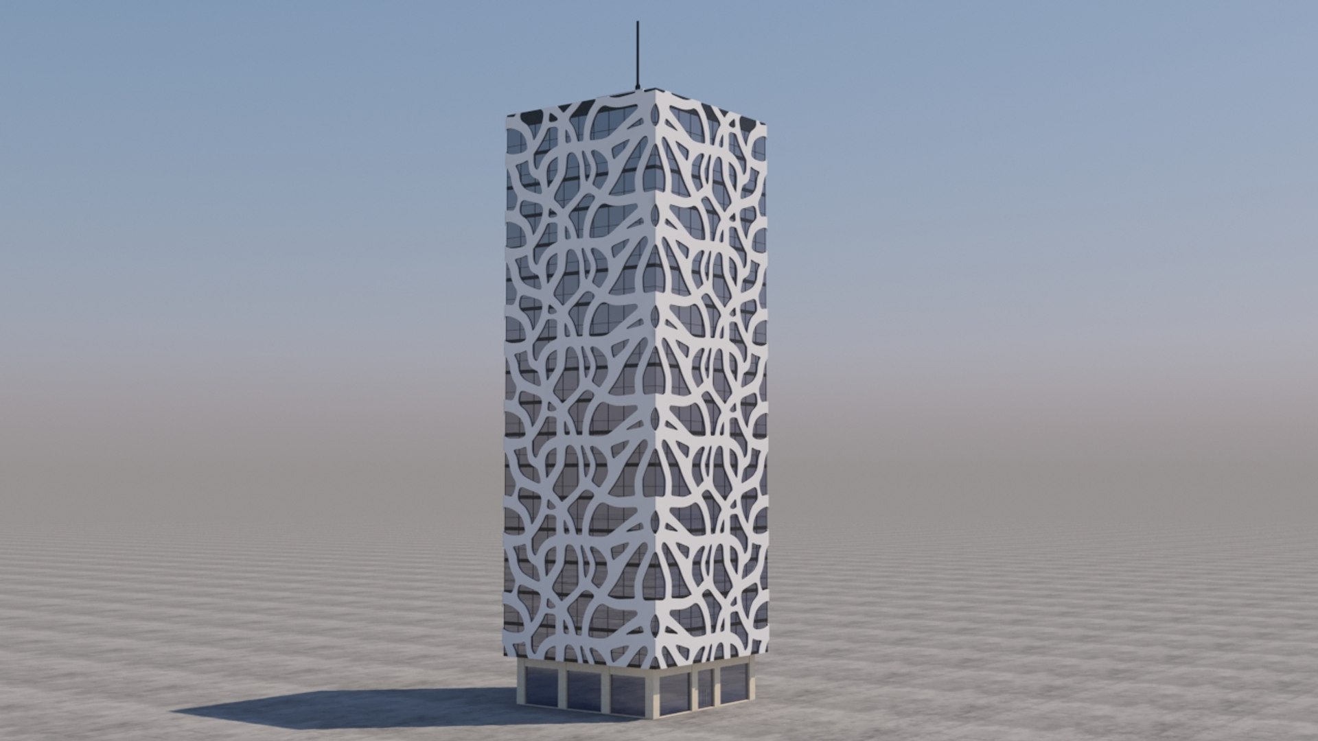 Building skyscraper 3D model - TurboSquid 1474542