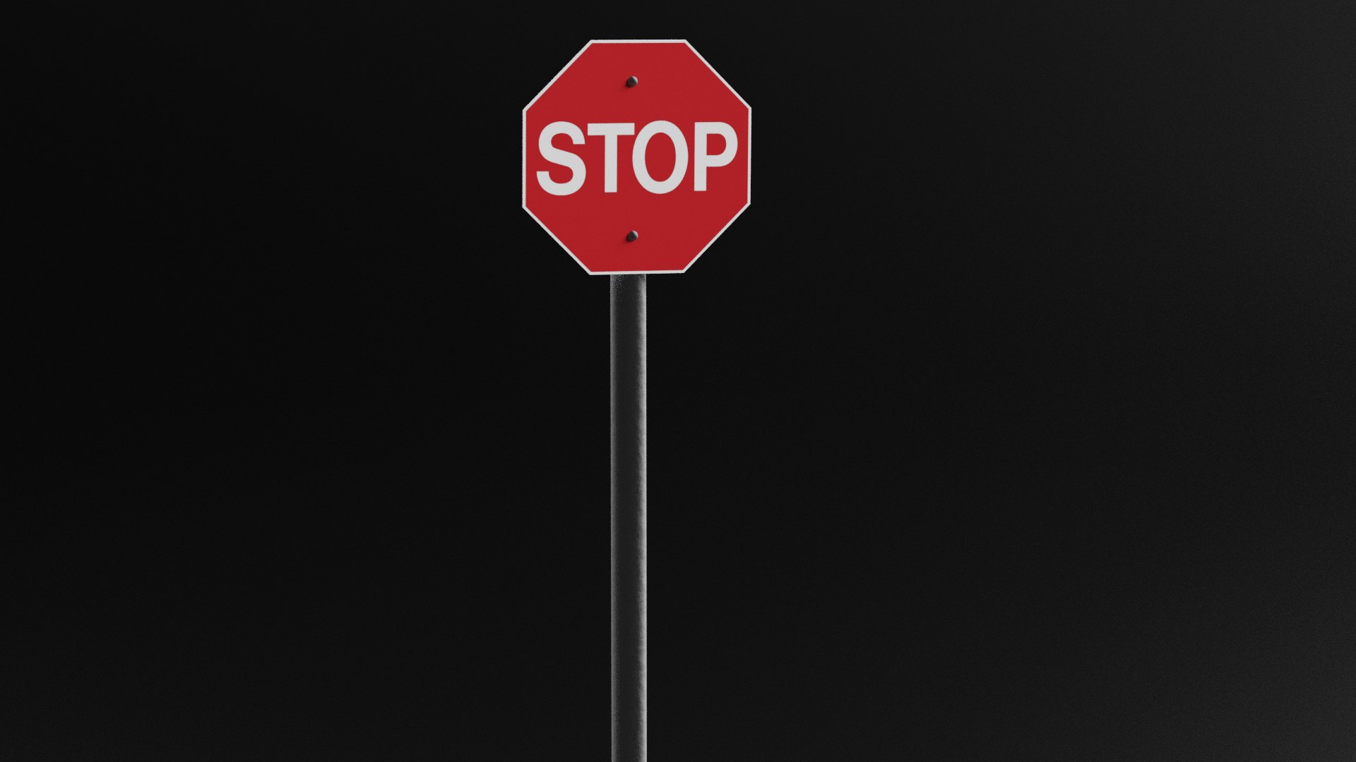 3D Stop sign model - TurboSquid 1800717