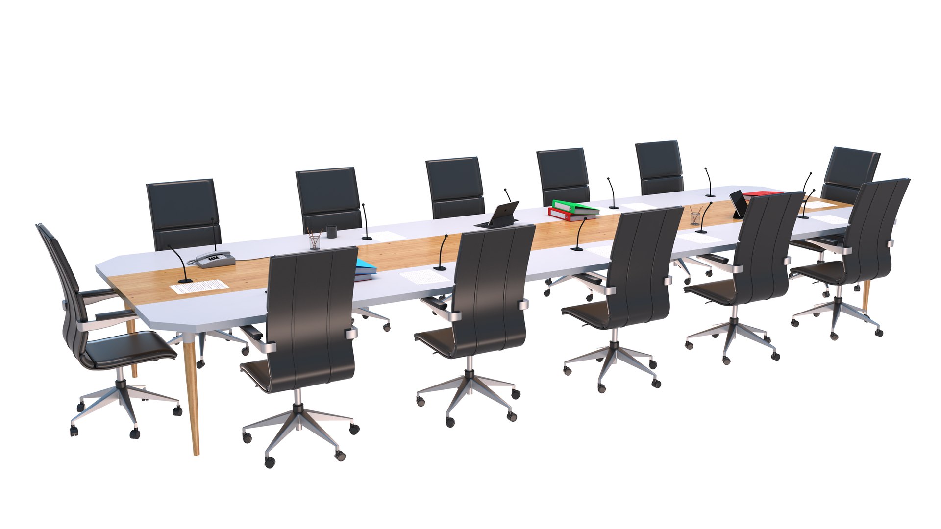 Table conference 3D model - TurboSquid 1697856