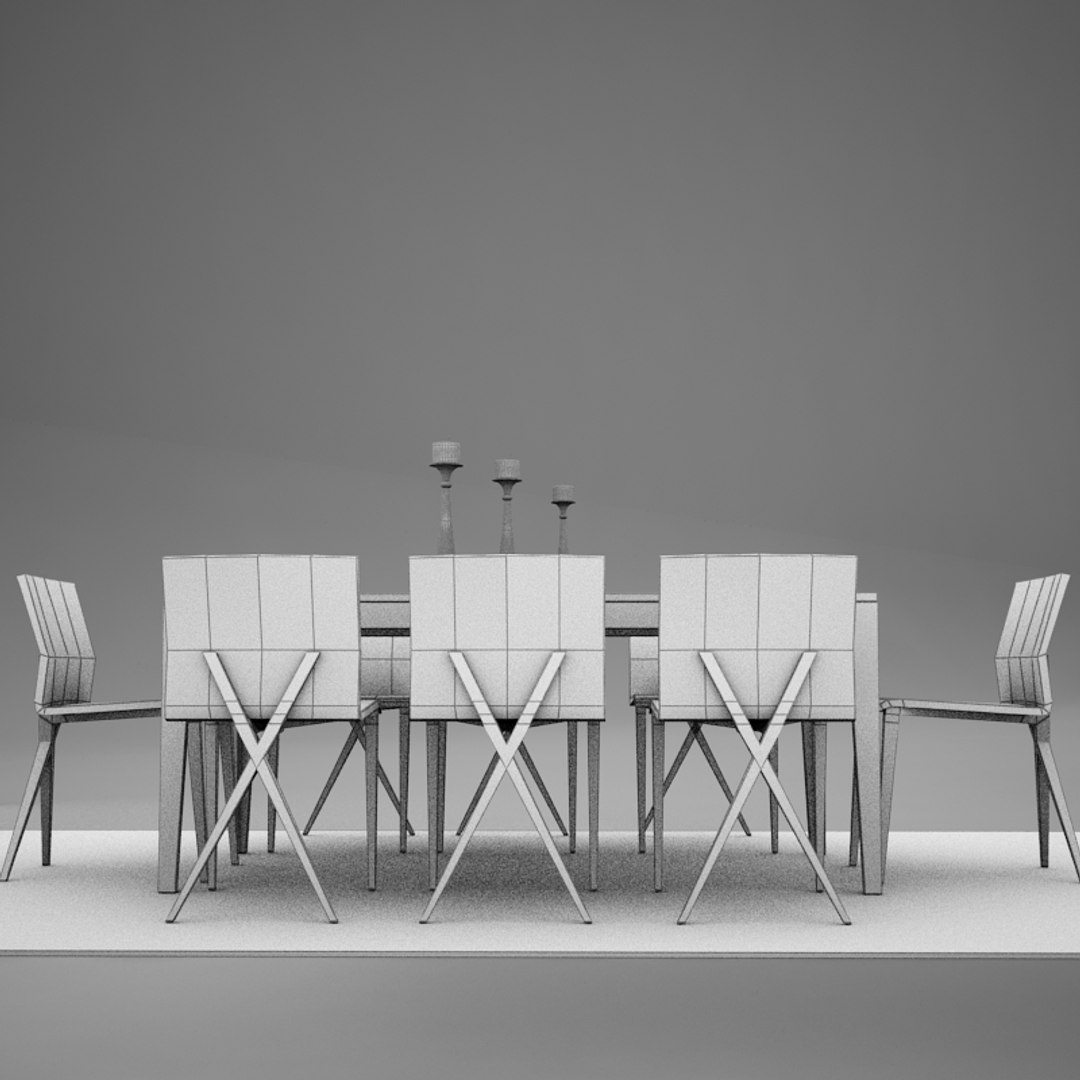 Table 3d Model