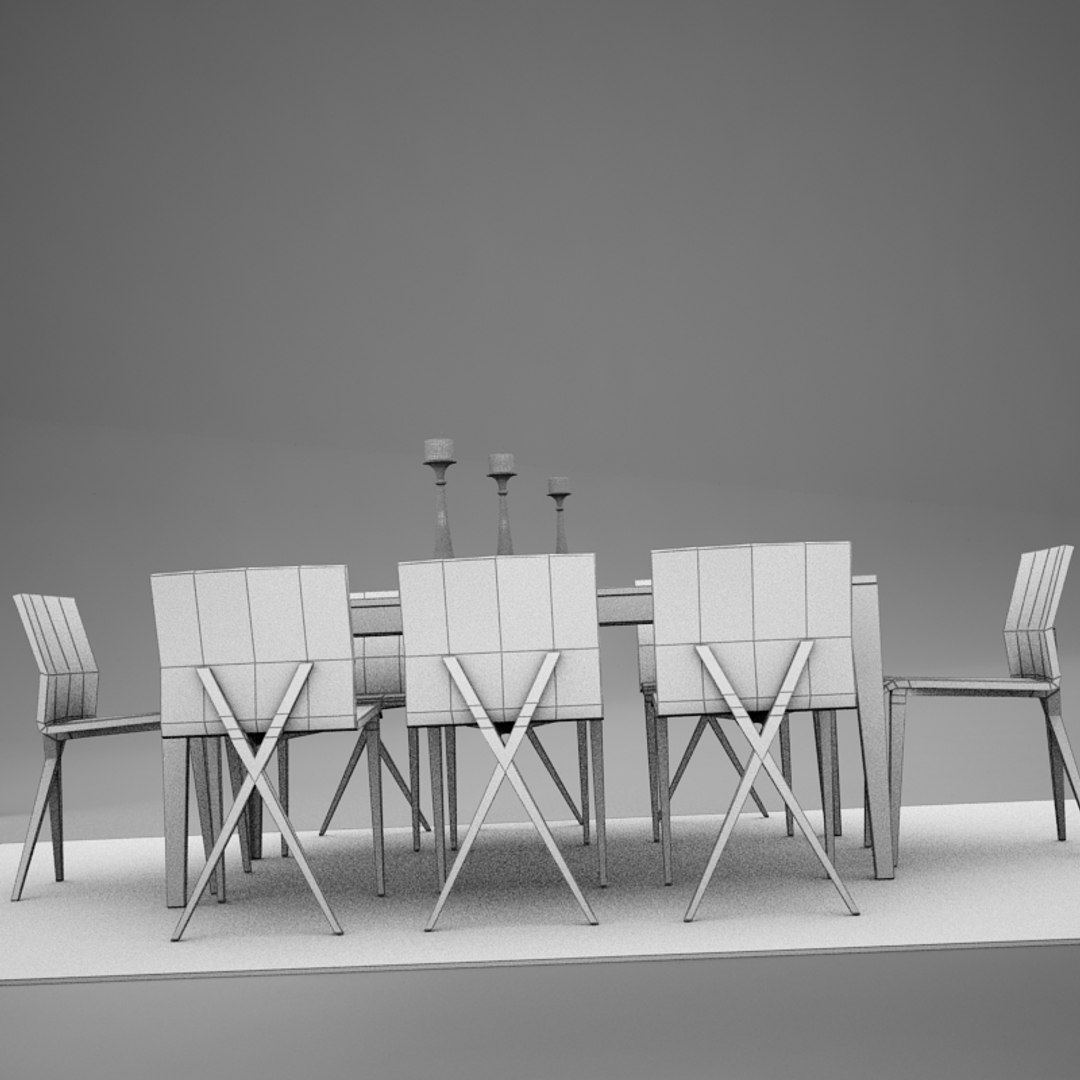 Table 3d Model