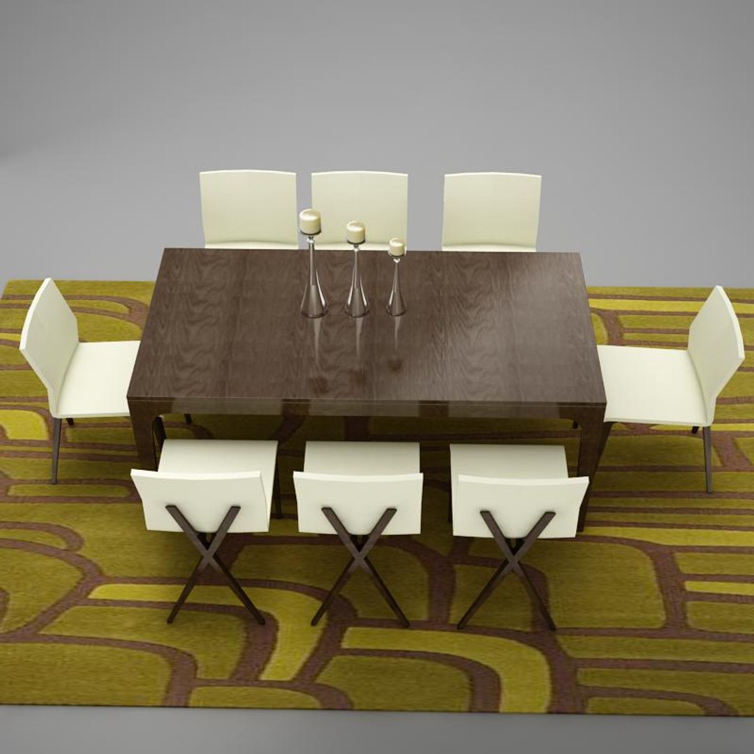 Table 3d Model