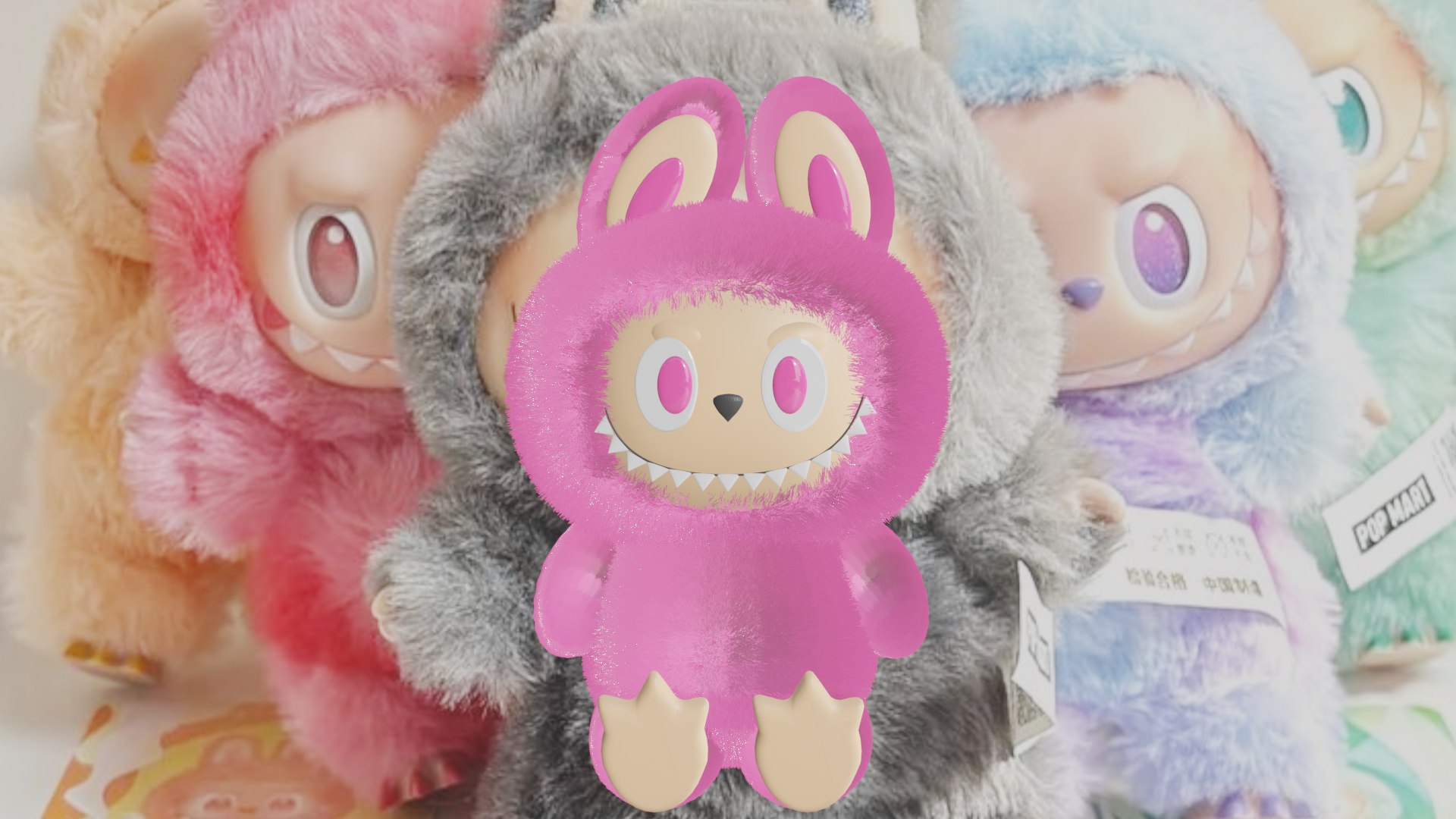 3D LaBubu - TurboSquid 2448008