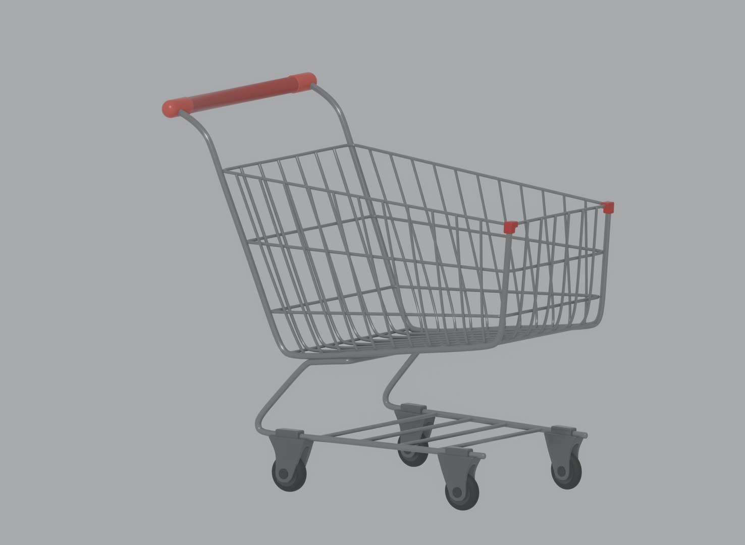 Shopping Cart 3D Model - TurboSquid 2197153