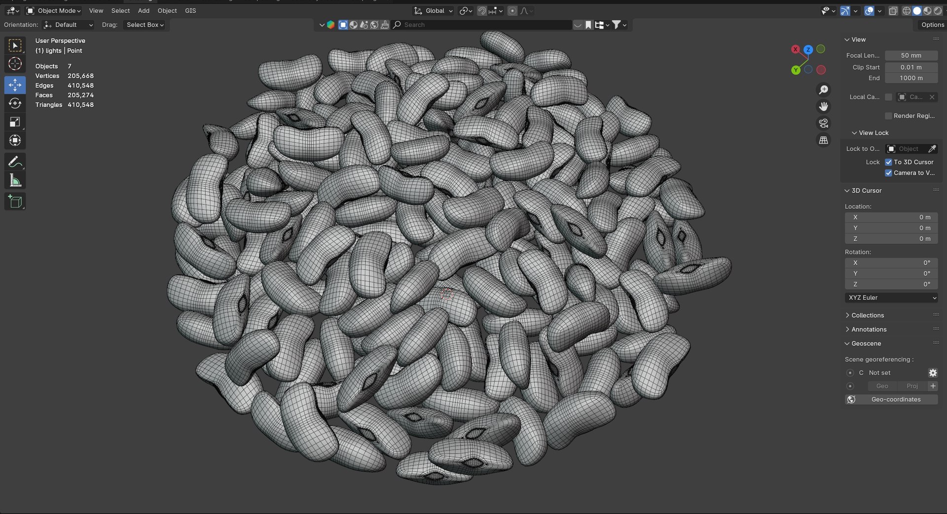 Kidney Bean Collection 3D Model - TurboSquid 2407976