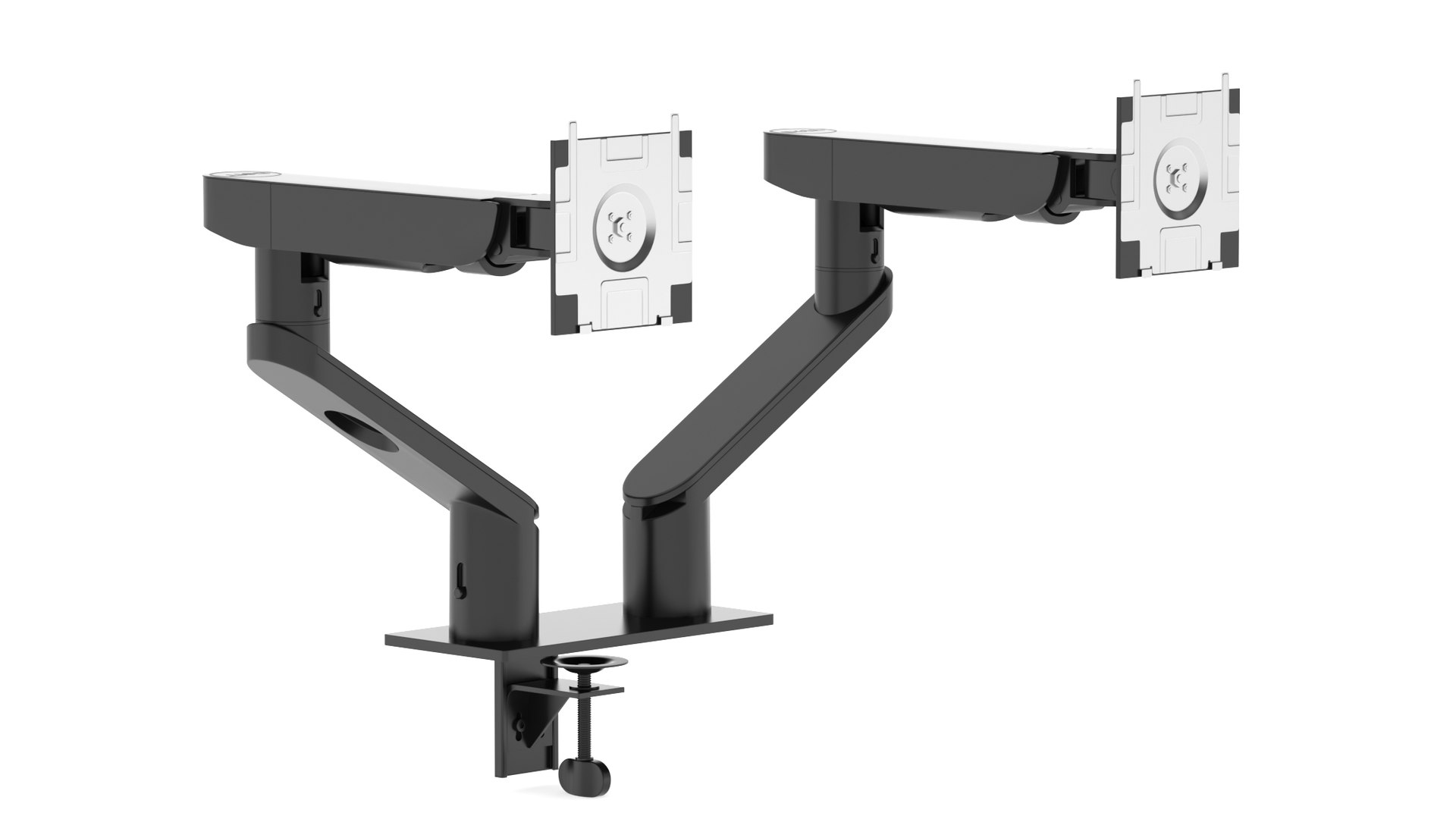 3D Dell Dual Monitor Arm MDA20 - TurboSquid 2292127