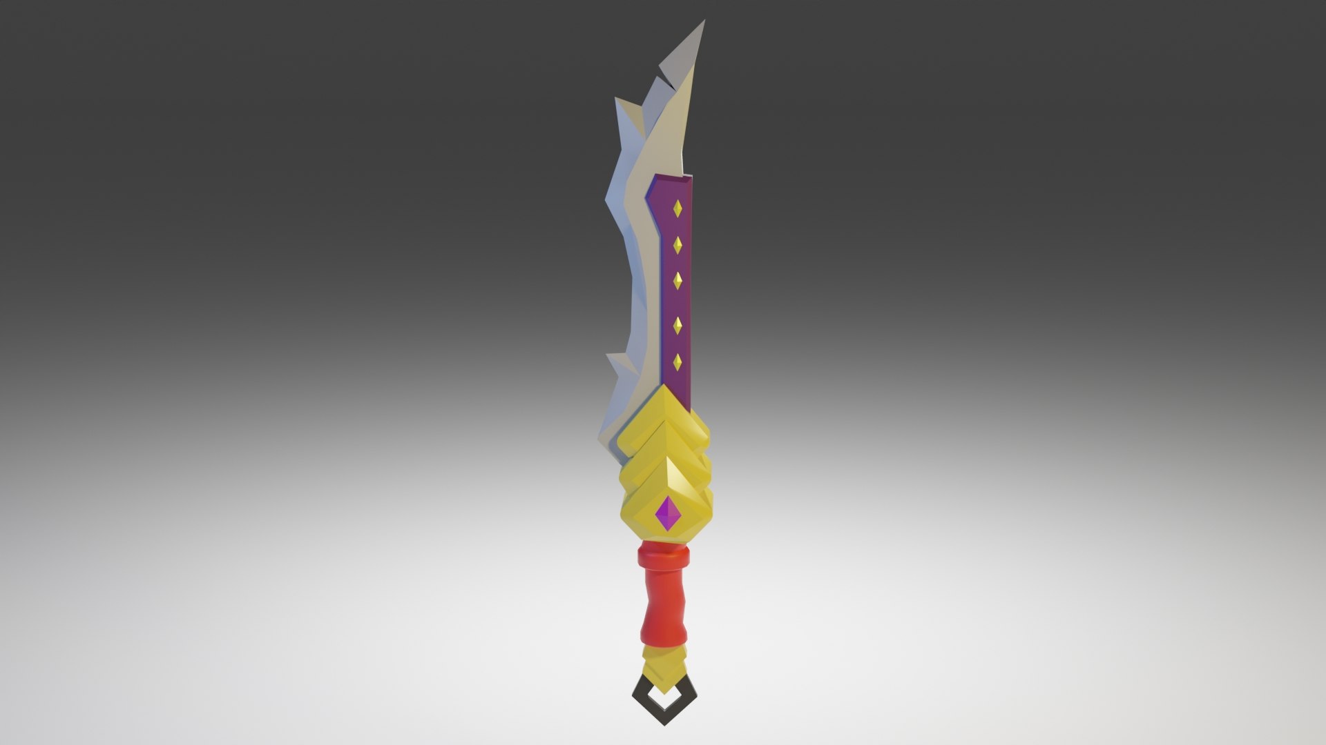 3D Fantasy Cartoon Sword Model - TurboSquid 1770738