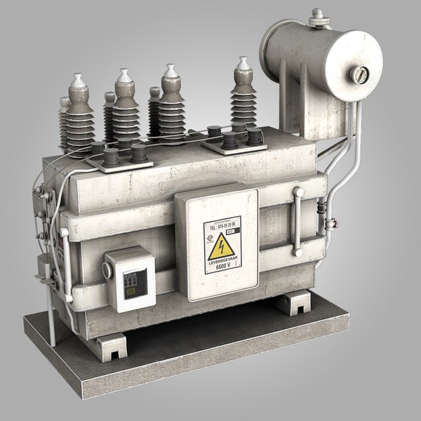 3d electrical substation model