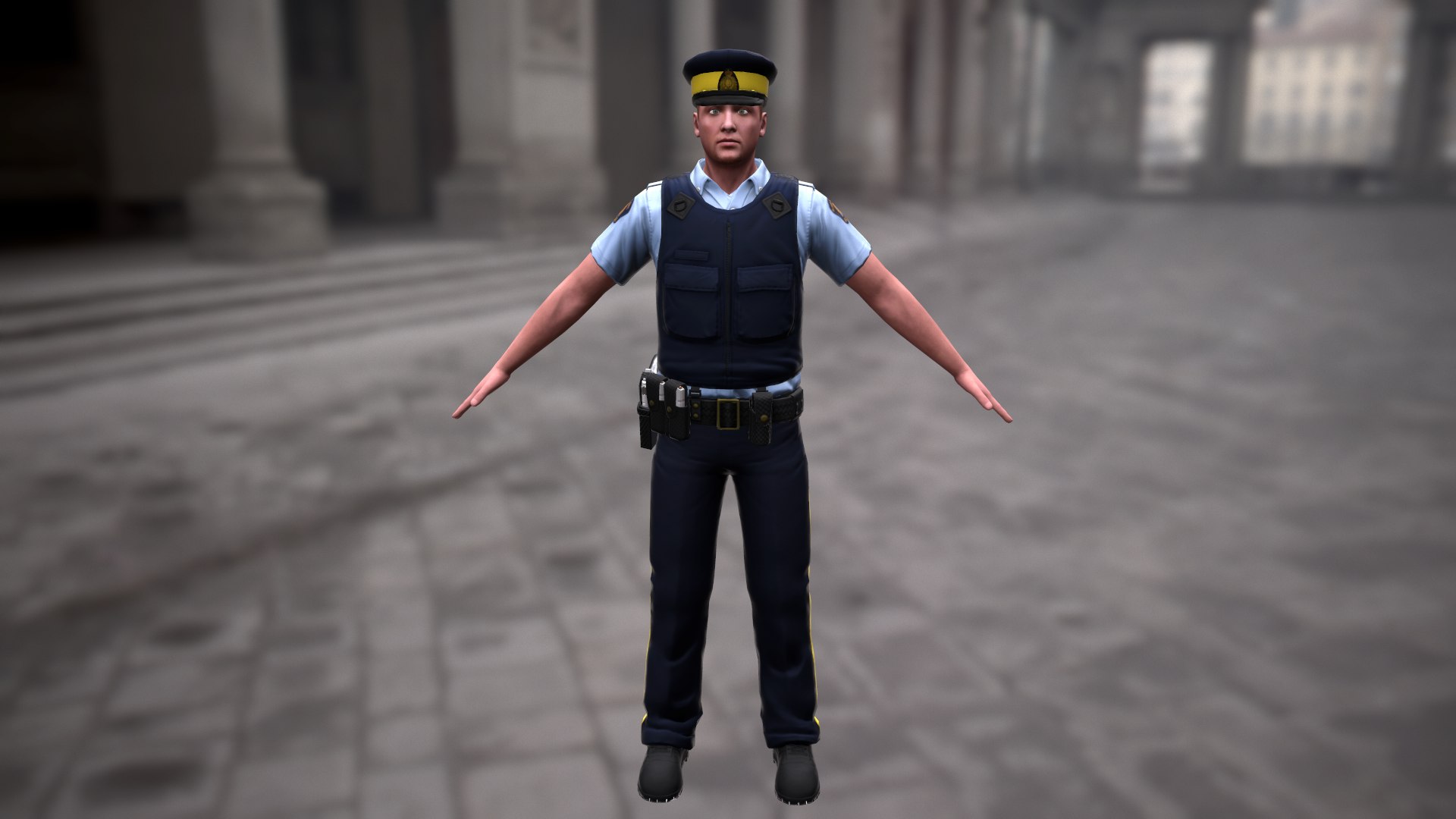 modelo 3d Oficial RCMP - TurboSquid 1113740