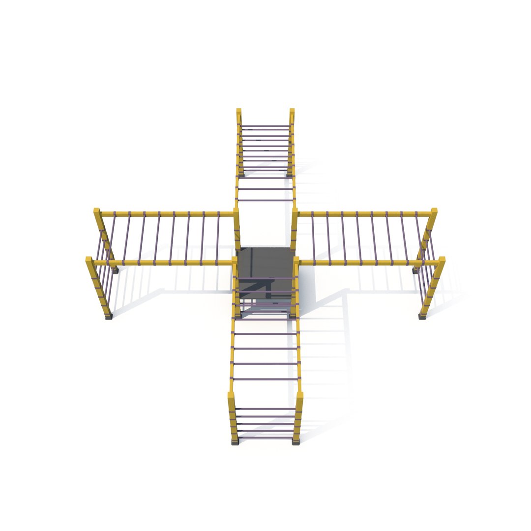 Sports Track Equipment Parkour 3D - TurboSquid 1953372