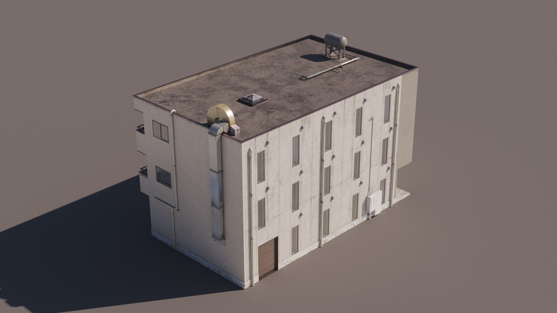 3D Residential Building Model - TurboSquid 2098409