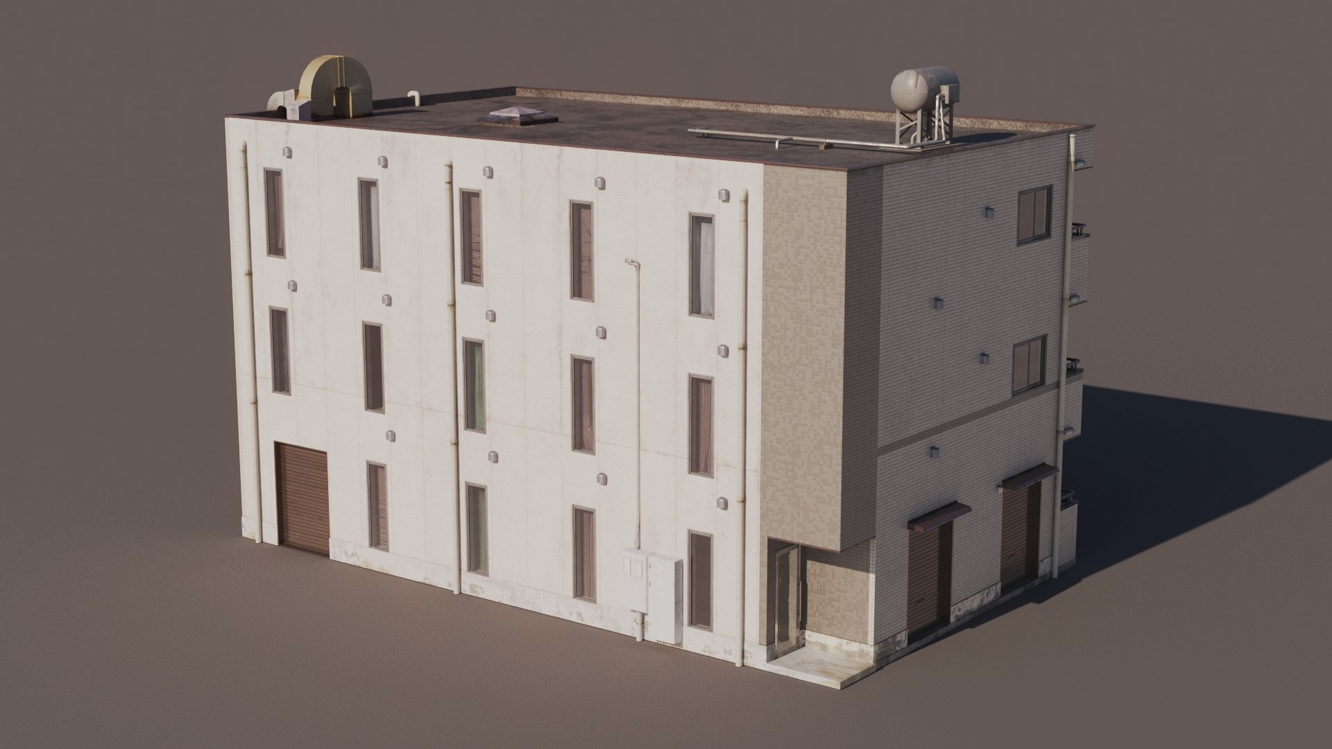 3D Residential Building Model - TurboSquid 2098409