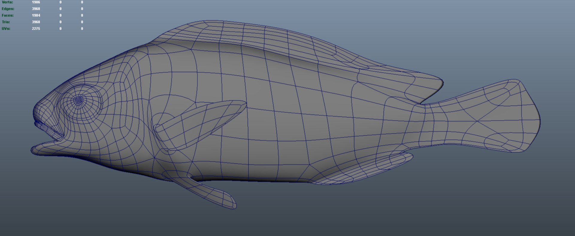 Rock croaker 3D model - TurboSquid 1368420