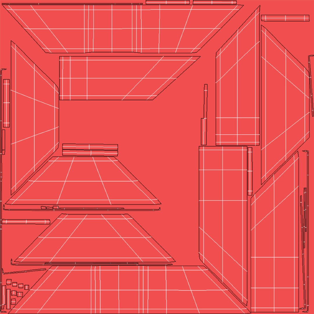 Red Ribbon Number 6 3D model - TurboSquid 2166251