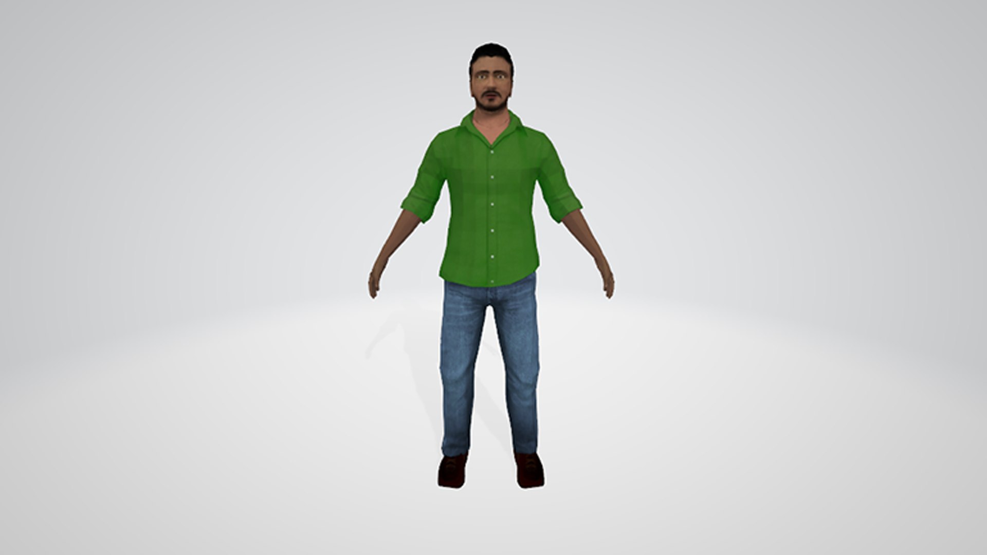 3D Indian Man Model - TurboSquid 1806652