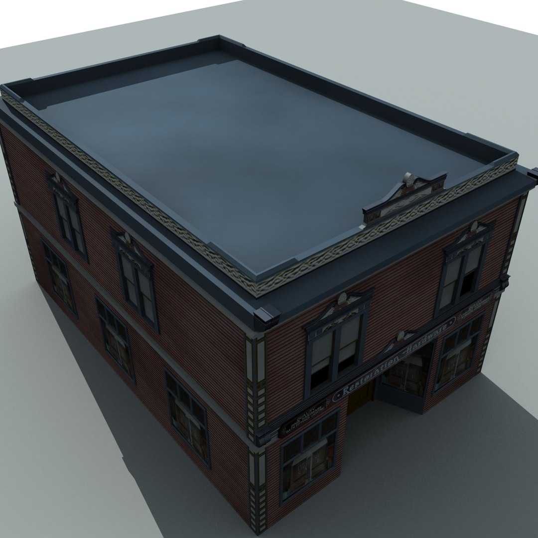 3d Model Hardware Store