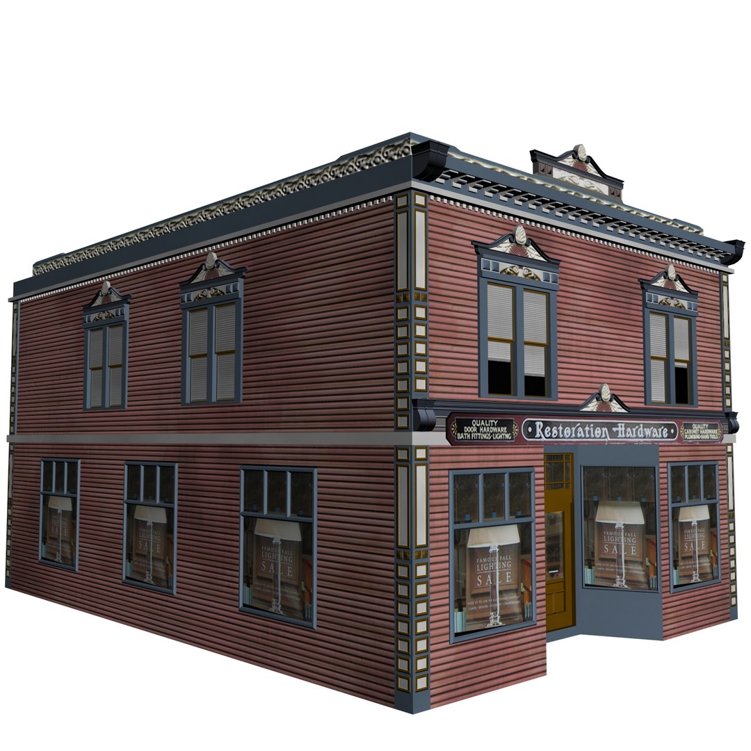 3d Model Hardware Store