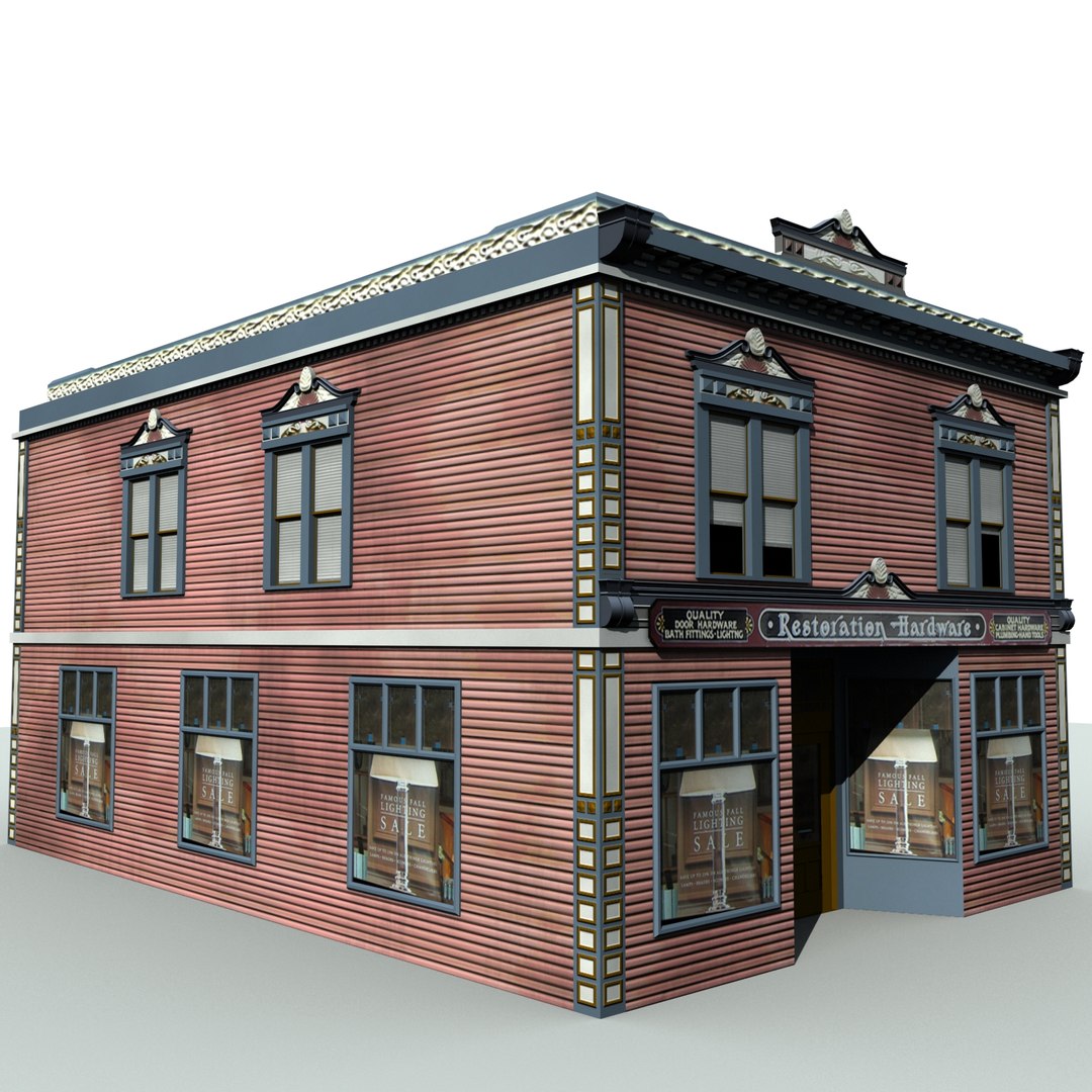 3d Model Hardware Store