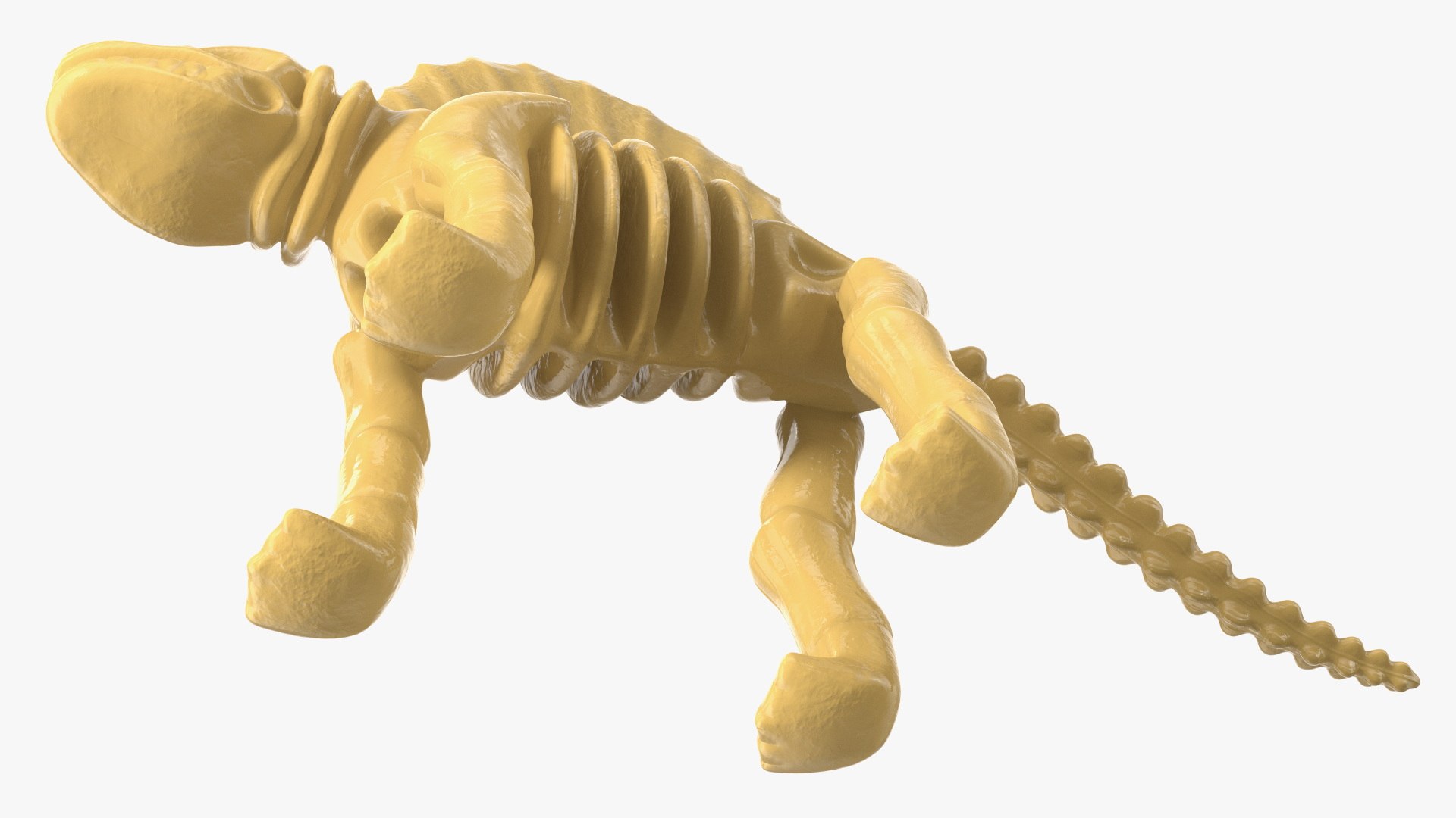 Dimetrodon Dinosaur Skeleton Toy 3D Model - TurboSquid 2177364