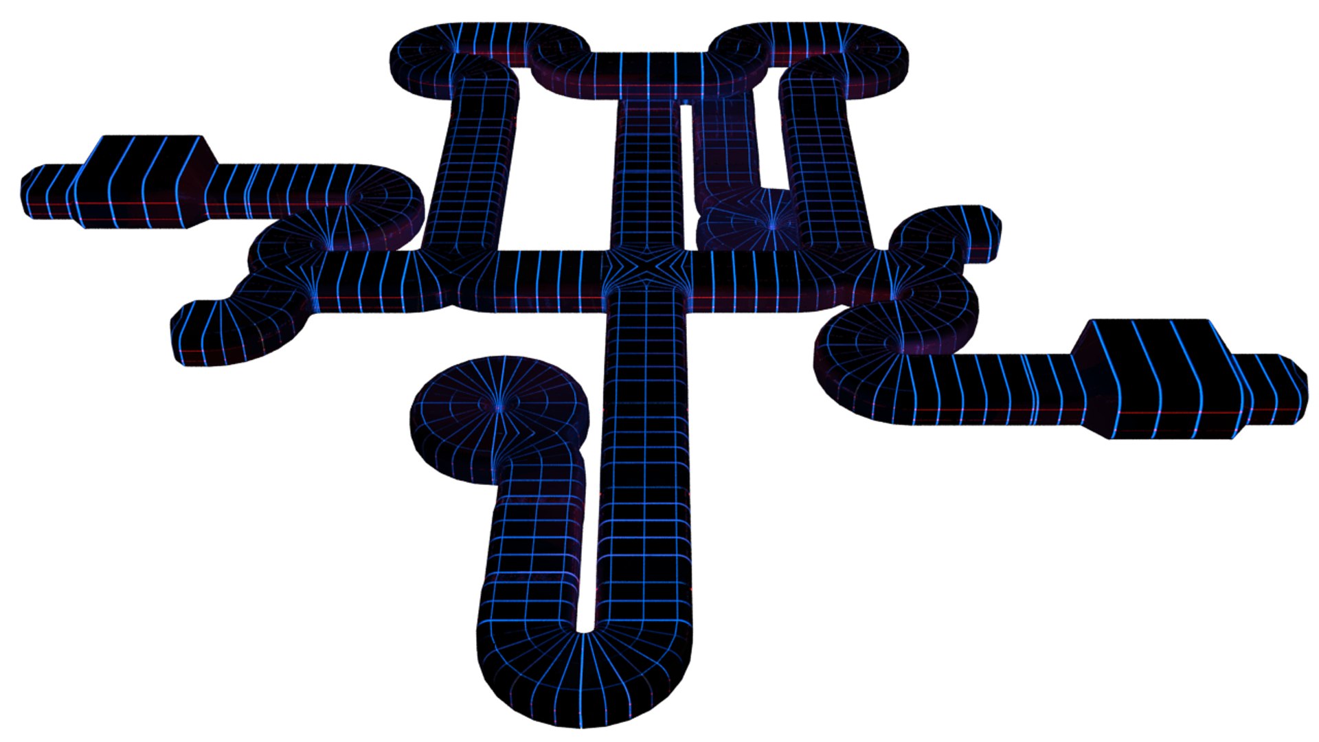 Scifi Modular Level Sci Fi 3d Model