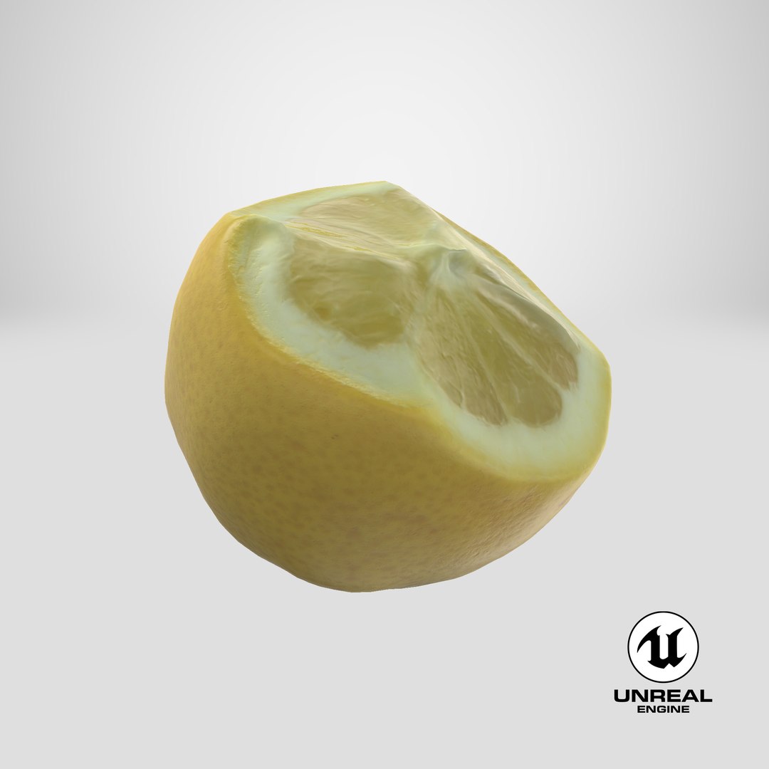 Realistic lemon 3D model - TurboSquid 1462226