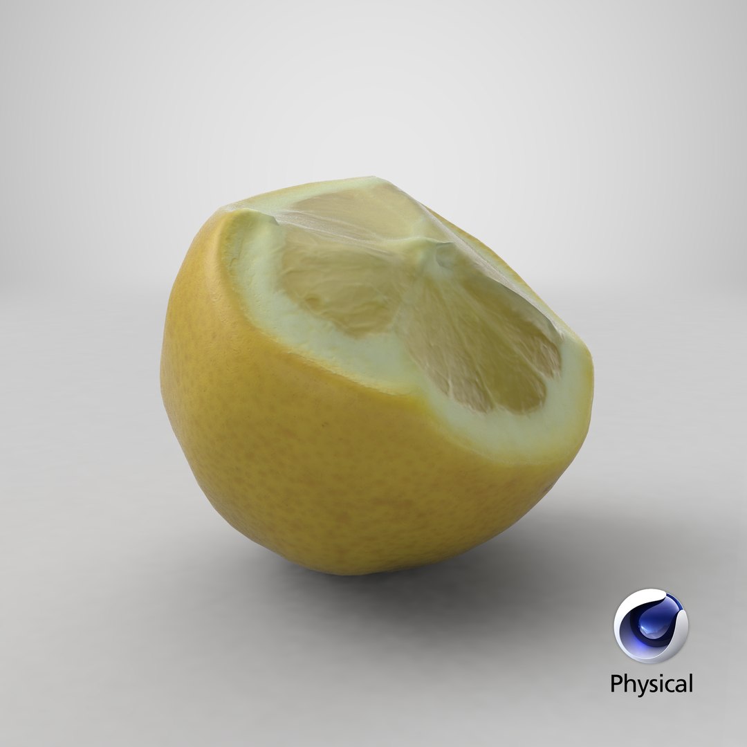 Realistic lemon 3D model - TurboSquid 1462226