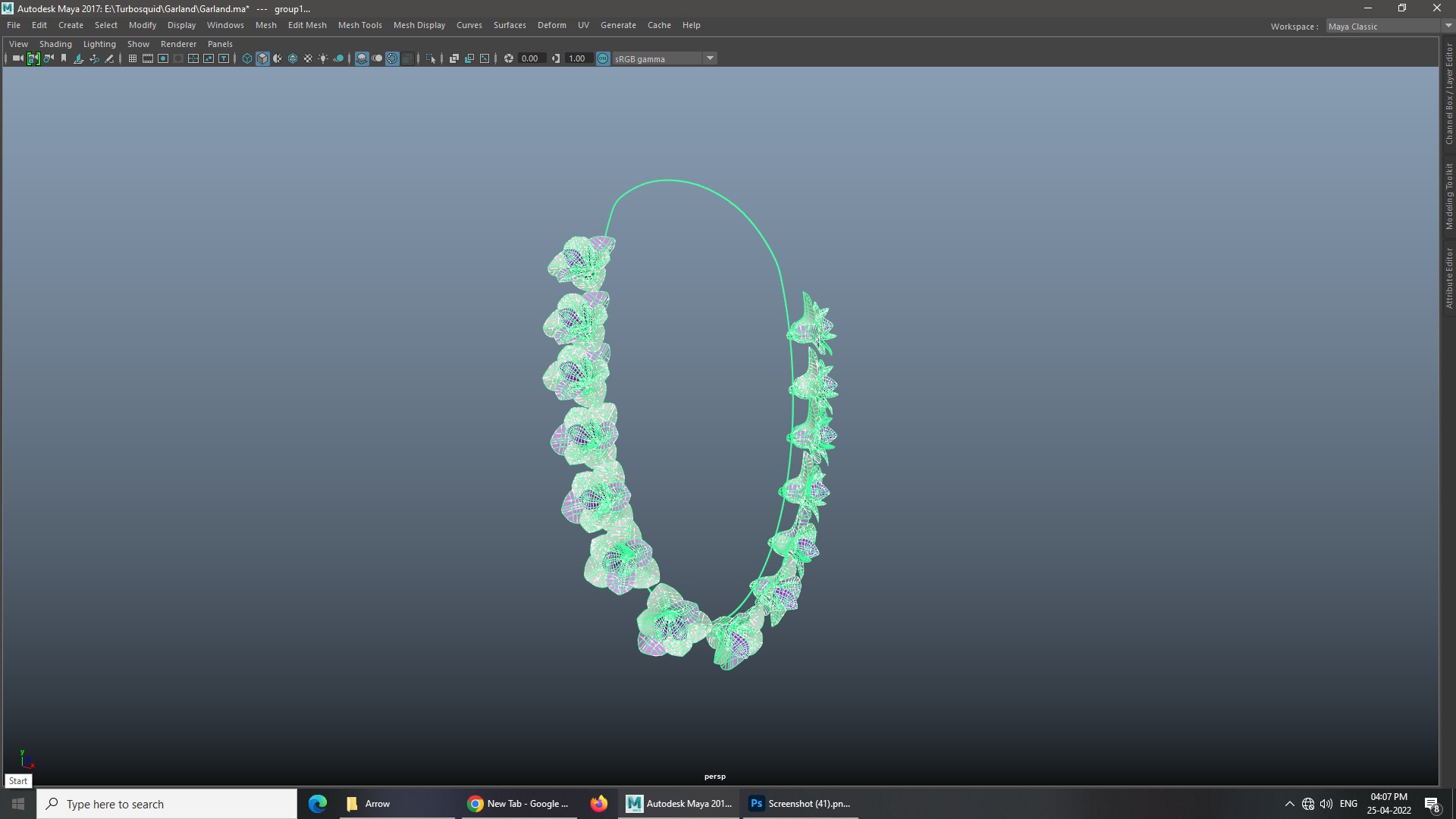 Garland 3D Model - TurboSquid 1891126