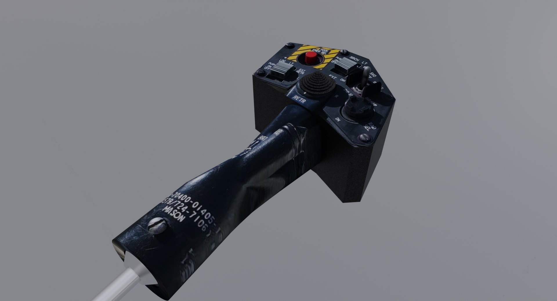 3D Black Hawk UH-60 Throttle - TurboSquid 2104421