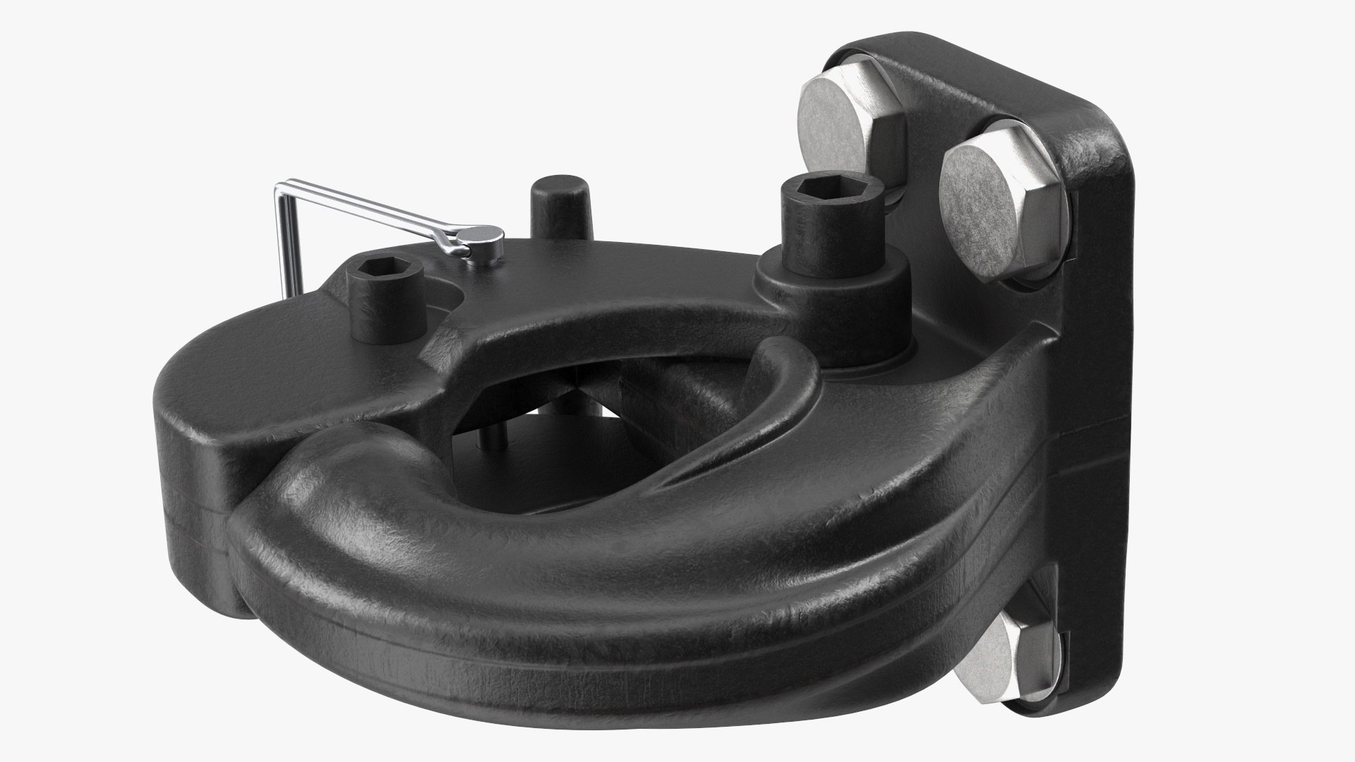Pintle Hook Hitch 3D model - TurboSquid 2139382