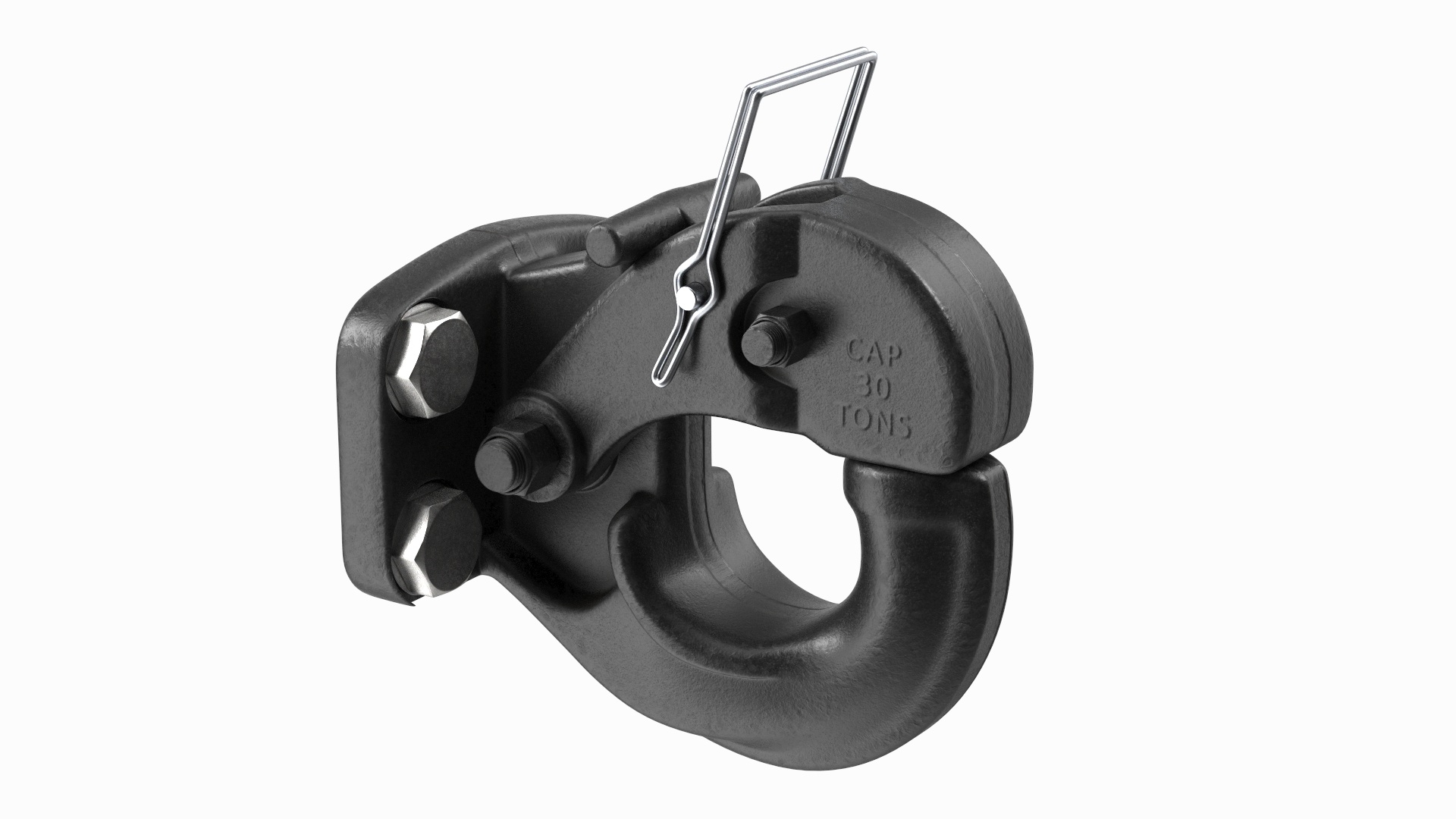 Pintle Hook Hitch 3D Model - TurboSquid 2139382