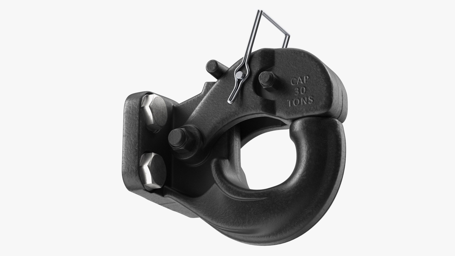 Pintle Hook Hitch 3D model - TurboSquid 2139382
