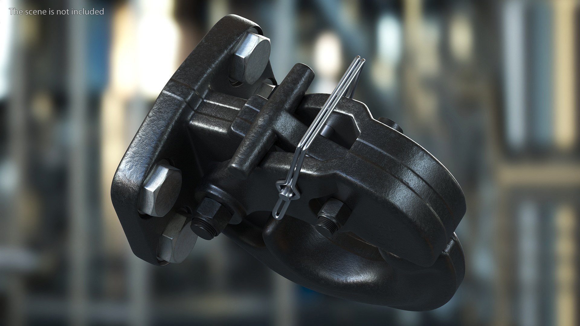 Pintle Hook Hitch 3D Model - TurboSquid 2139382