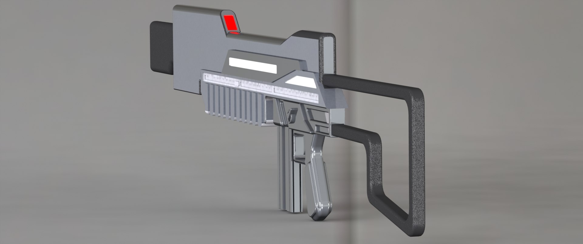 3d Model Concept Conceptual Gun
