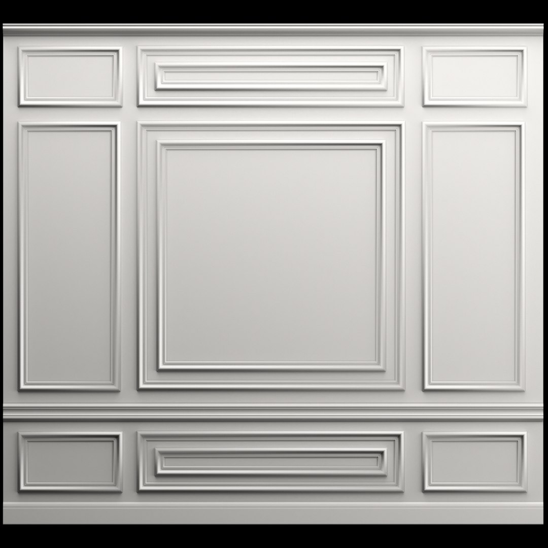 3D Molding Wall Model - TurboSquid 1485430