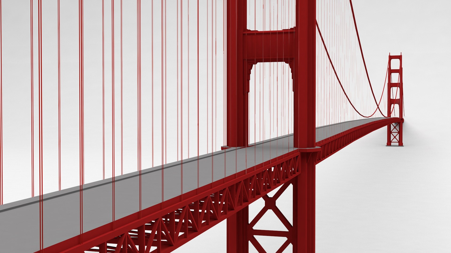The Golden Gate Bridge 3D Model - TurboSquid 2177639