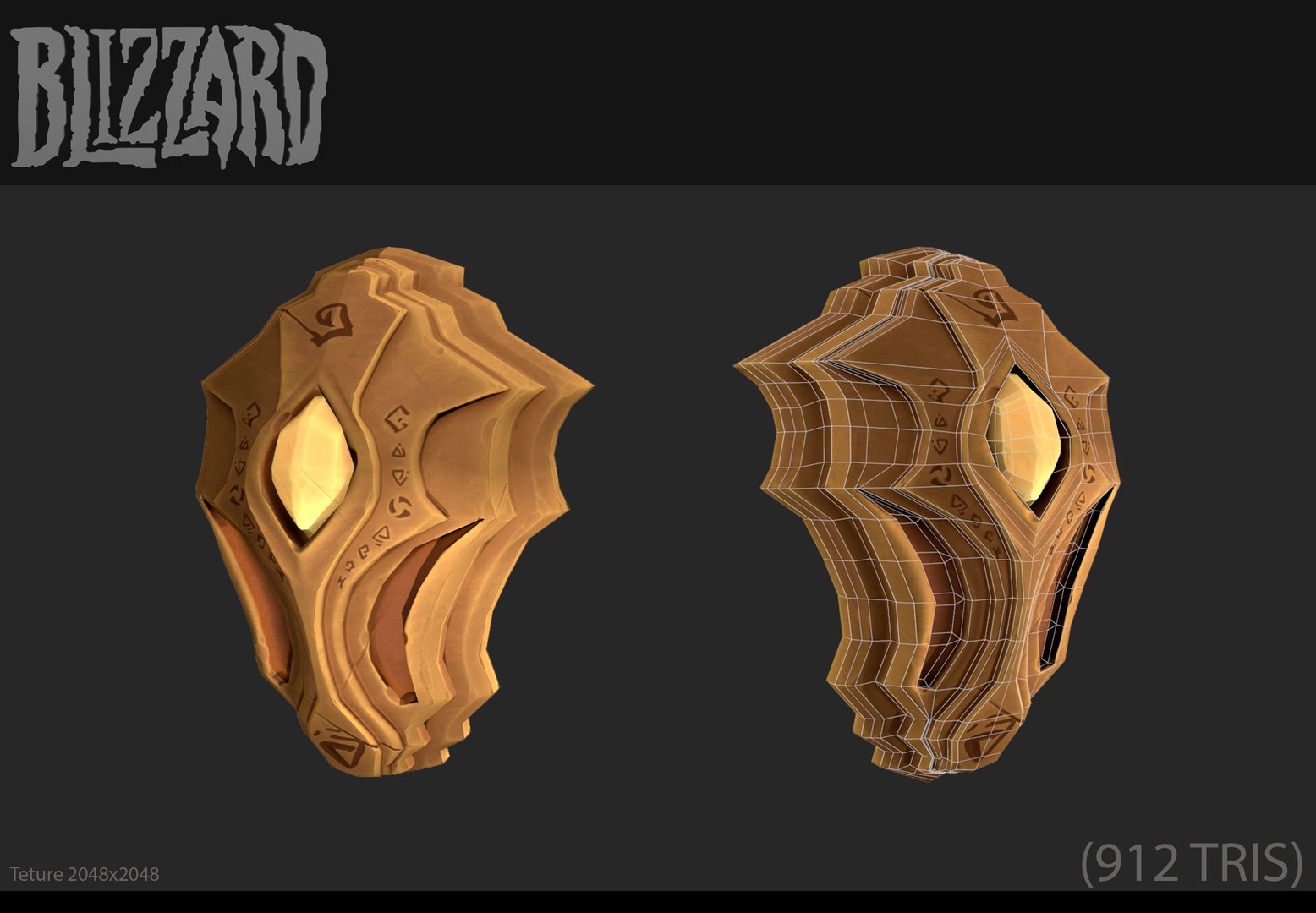 3D model stylized fantasy shield - TurboSquid 1373484