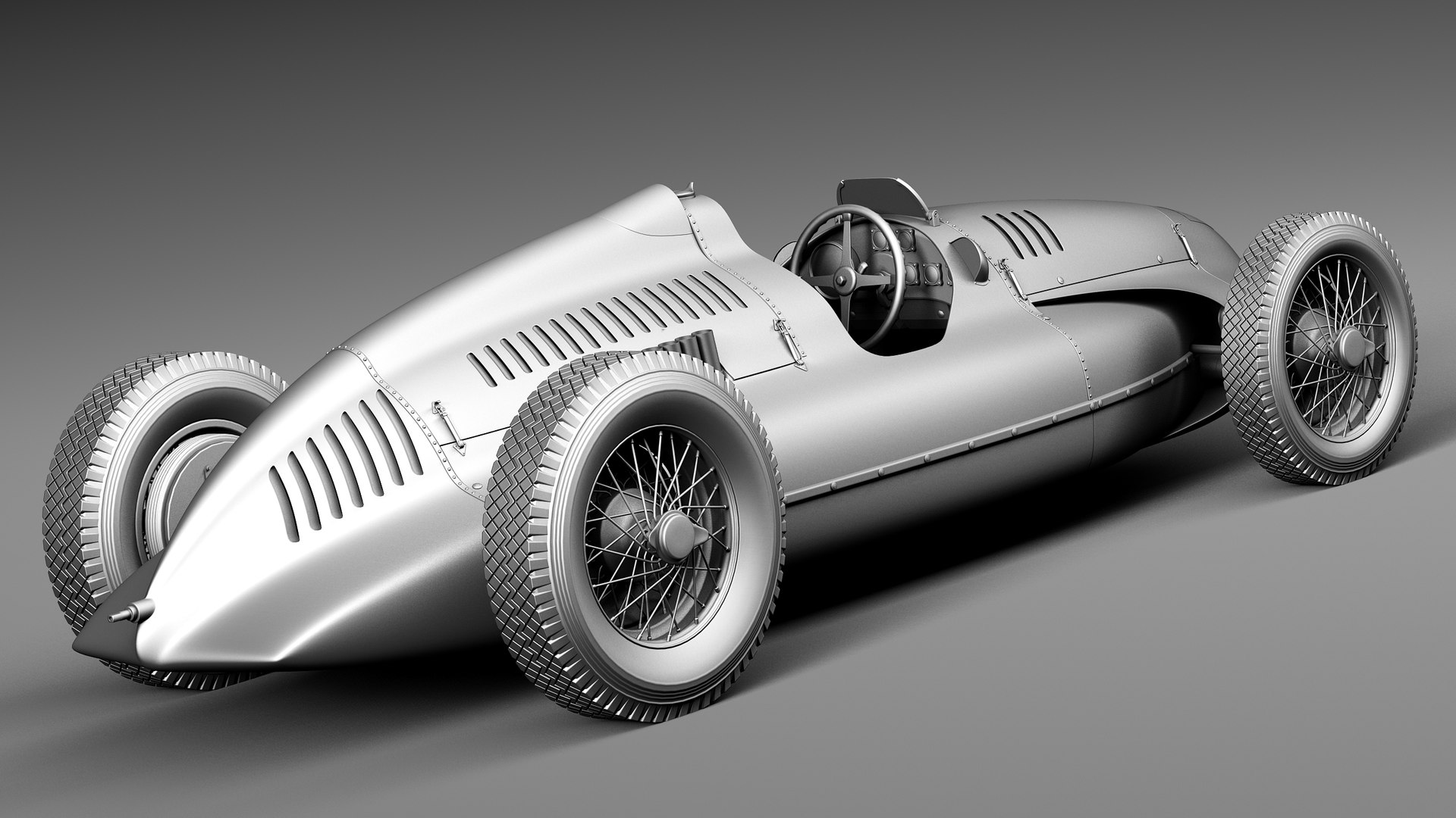 3d Model Autounion Auto Union Type