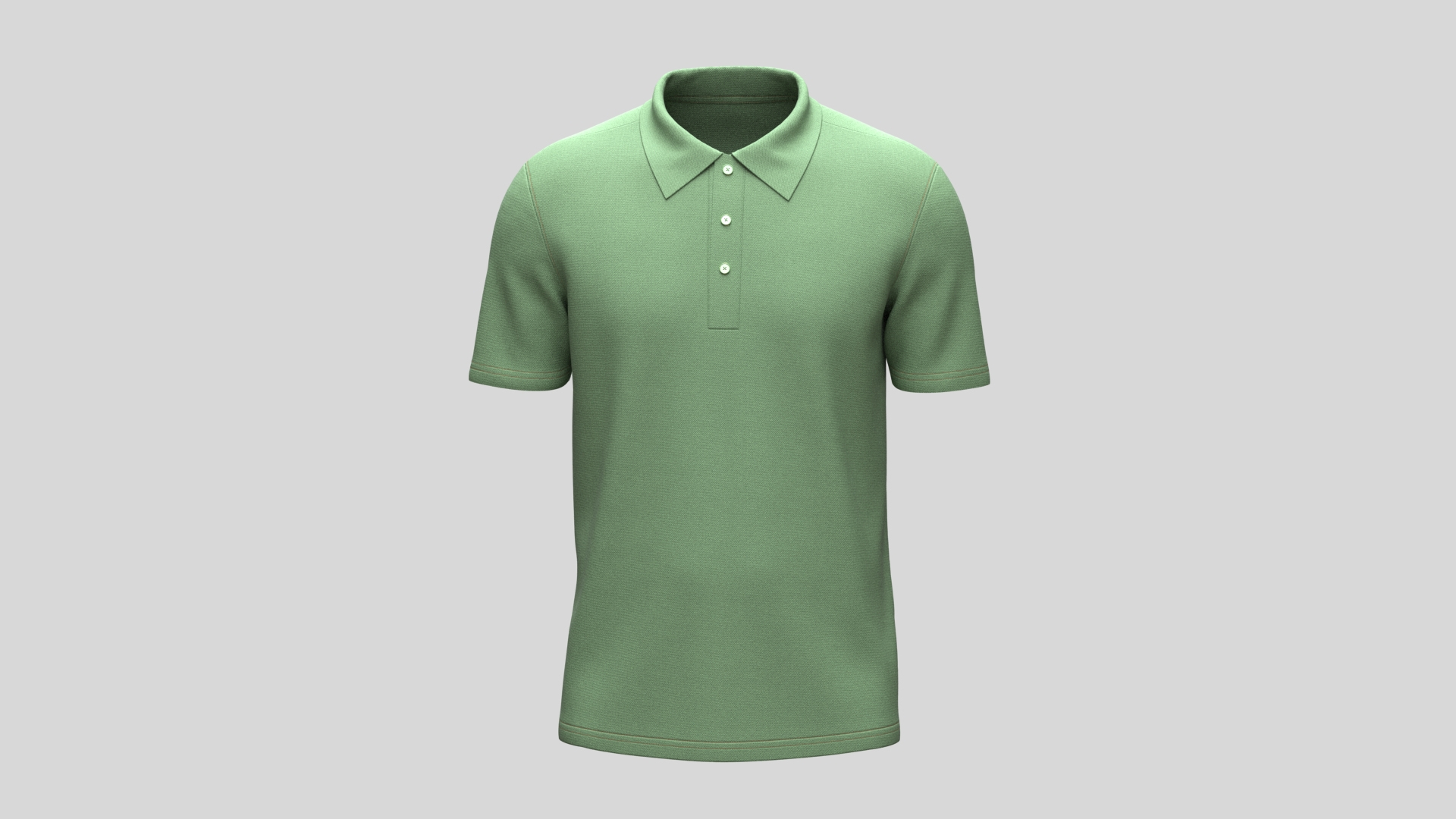 3D Sustainable Ocean Split Neck Polo Design - TurboSquid 2015165