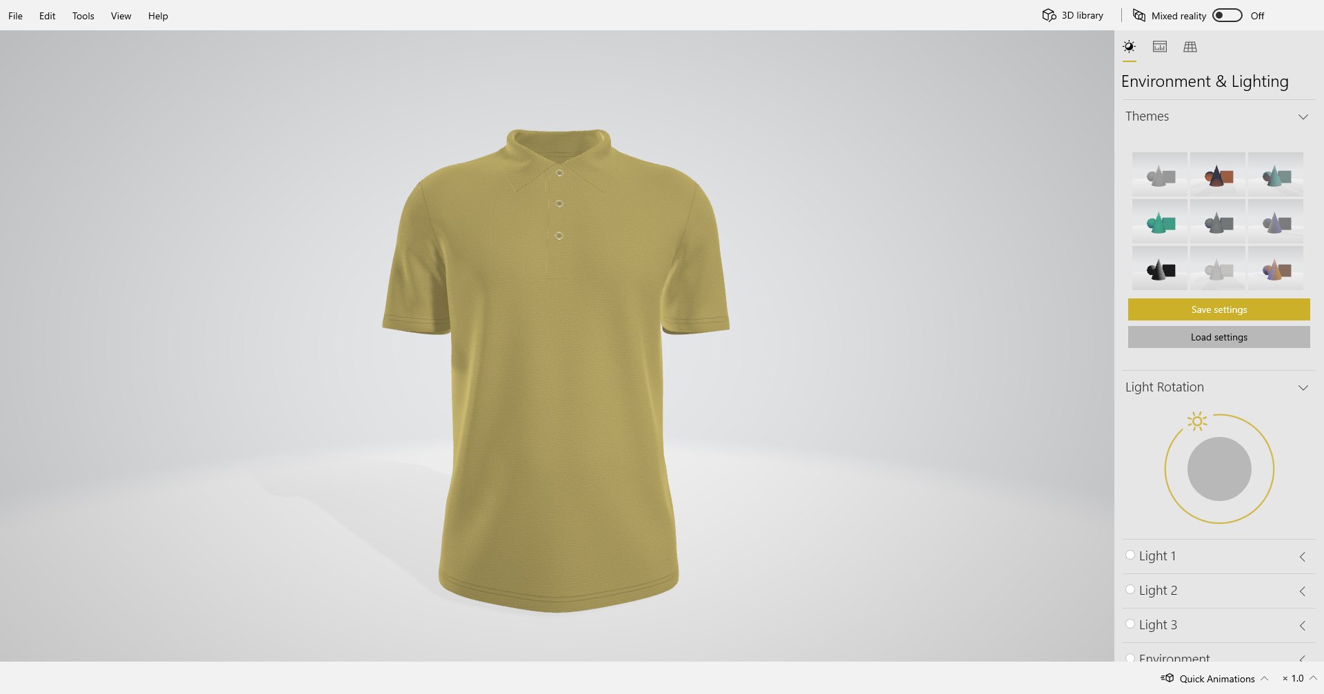 3D Sustainable Ocean Split Neck Polo Design - TurboSquid 2015165