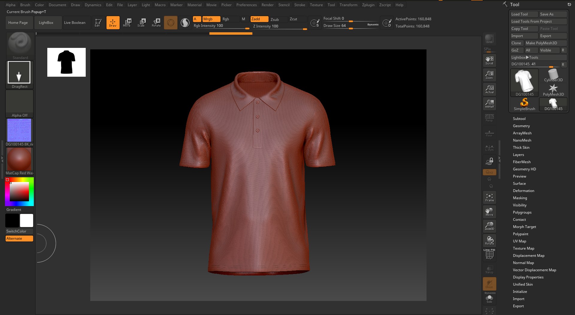 3D Sustainable Ocean Split Neck Polo Design - TurboSquid 2015165