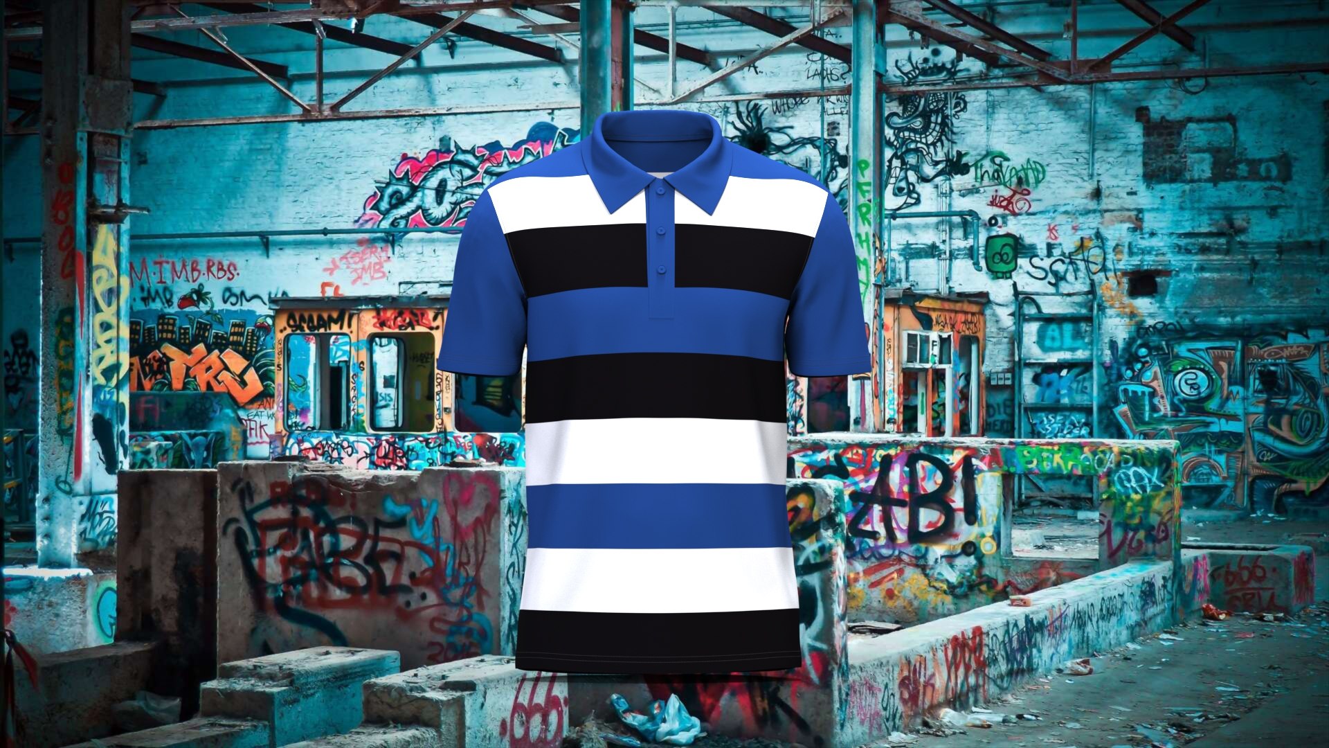 3D Sustainable Ocean Split Neck Polo Design - TurboSquid 2015165