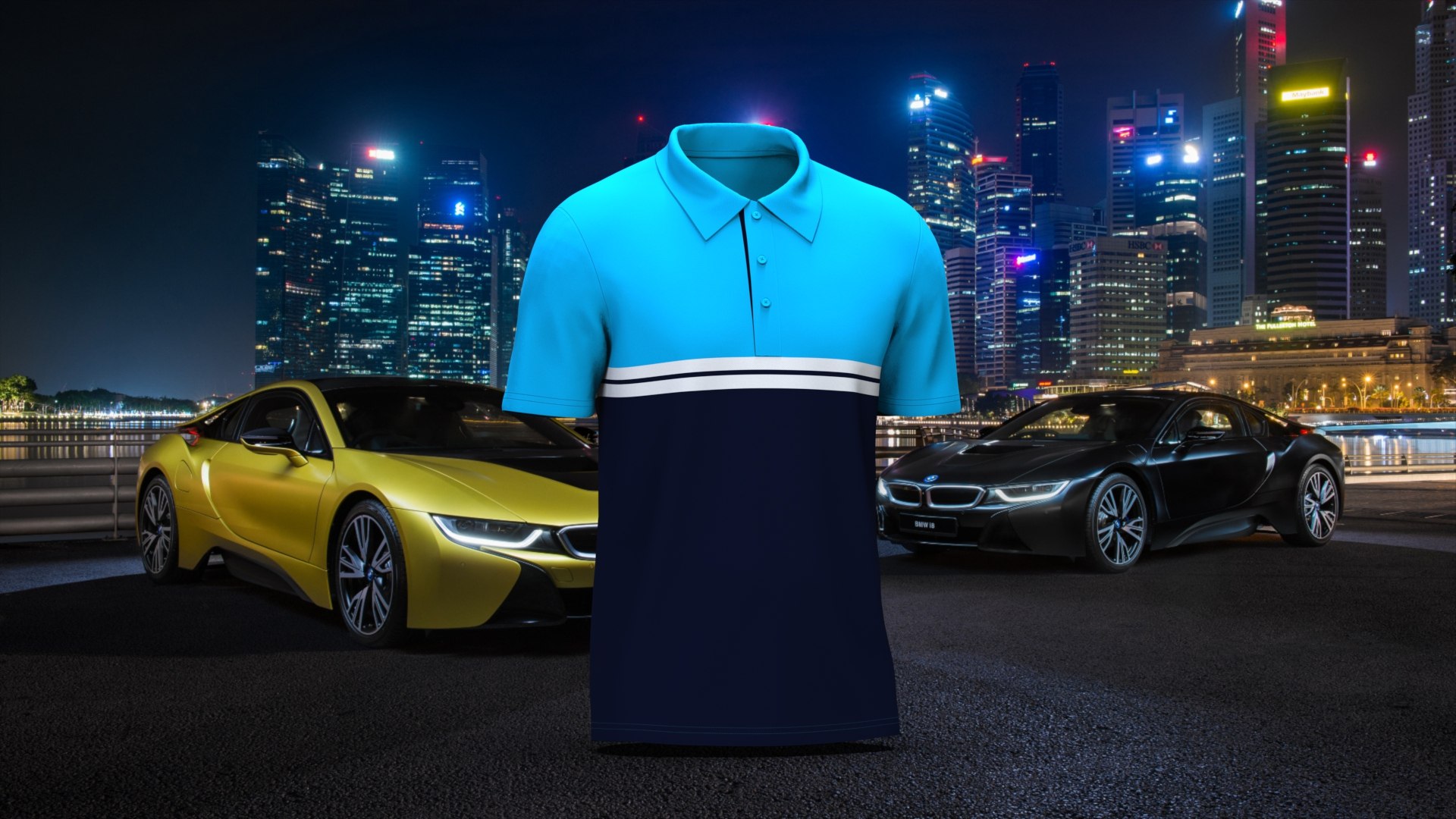 3D Sustainable Ocean Split Neck Polo Design - TurboSquid 2015165