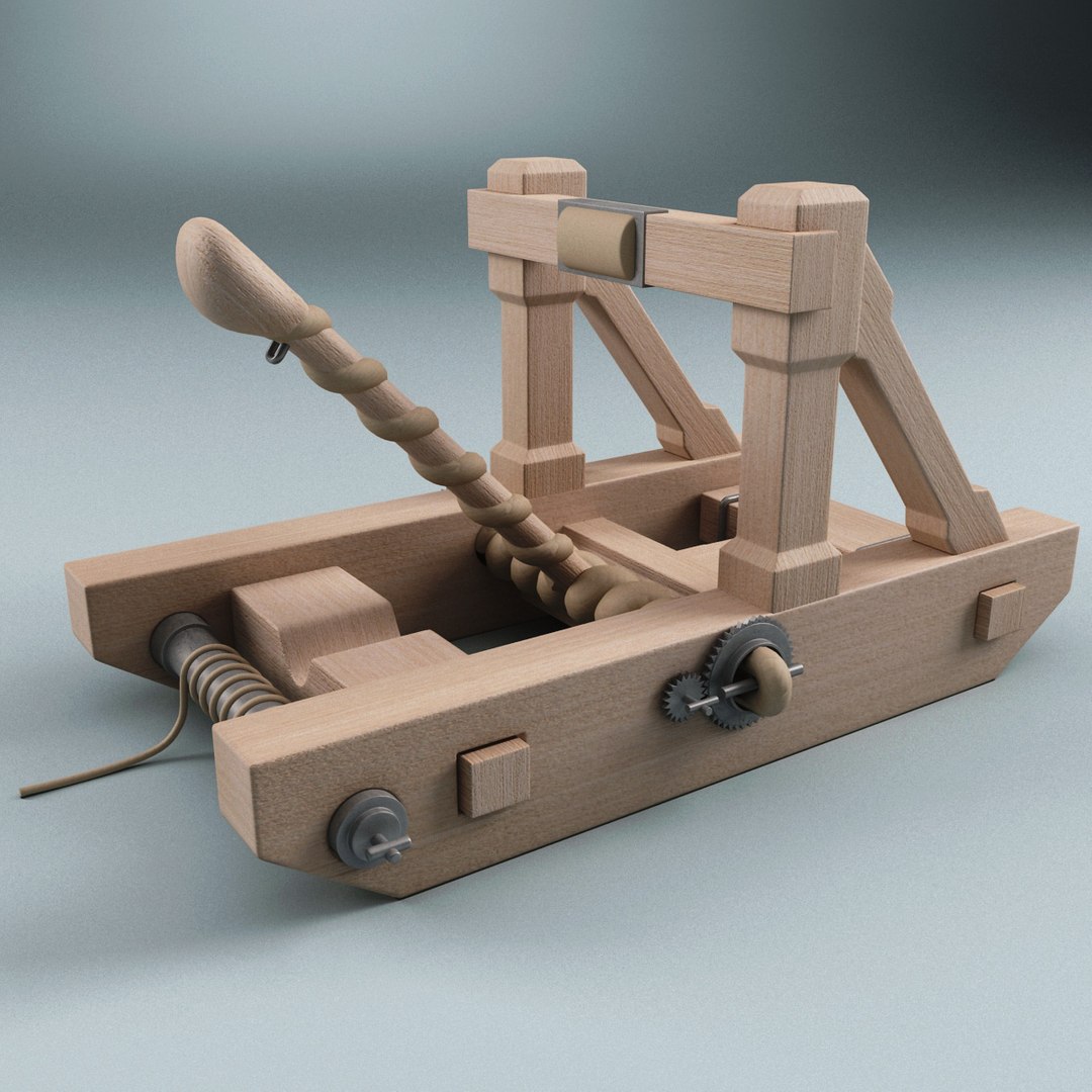 Catapult V1 3d Obj
