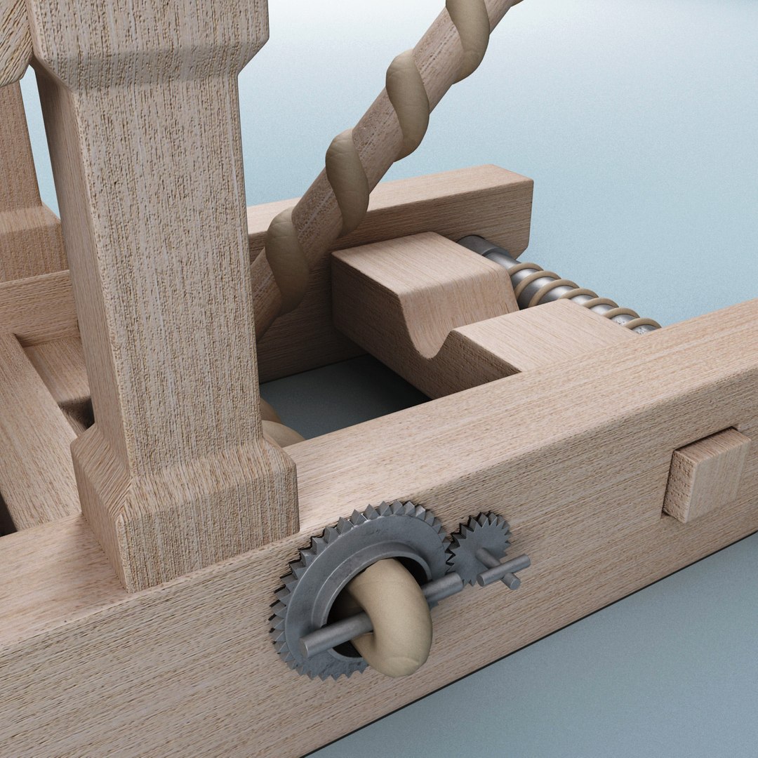 Catapult V1 3d Obj