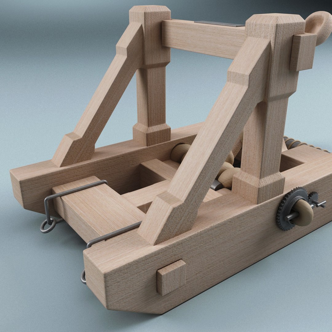 Catapult V1 3d Obj