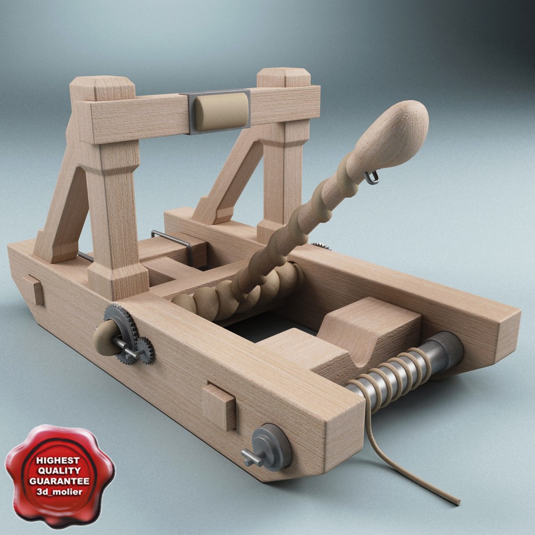 catapult v1 3d obj