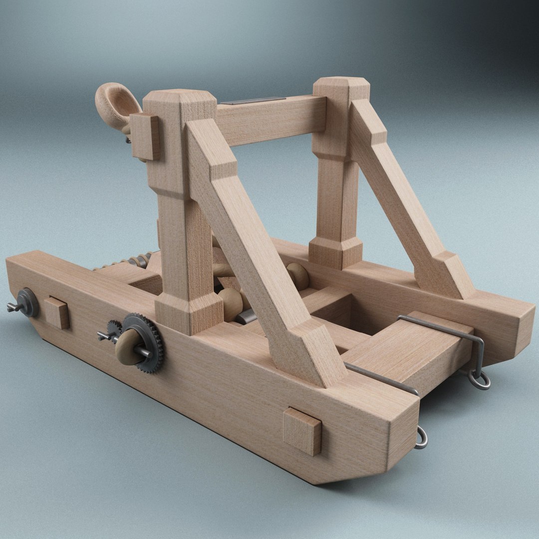 Catapult V1 3d Obj
